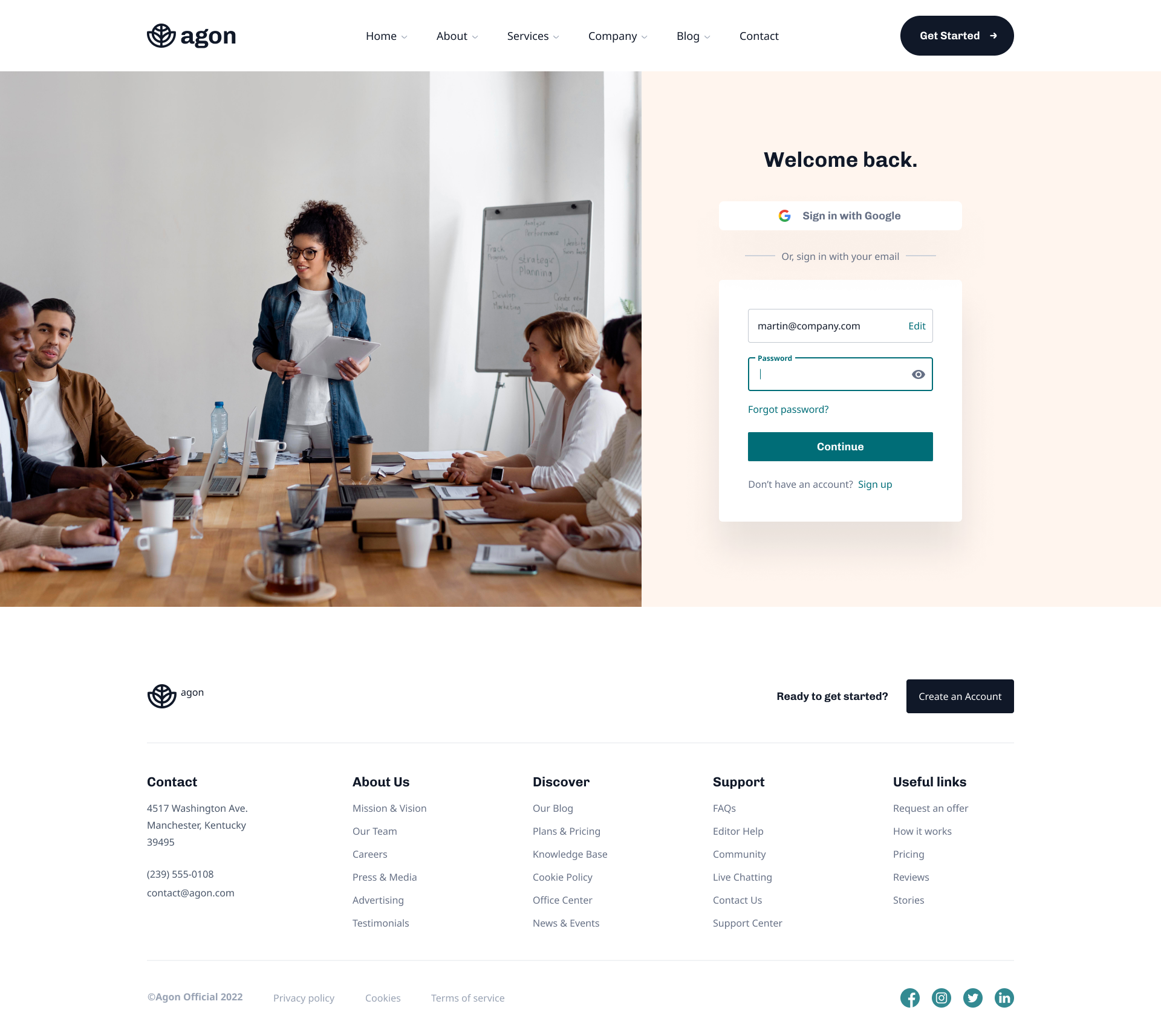 Agon - Multipurpose Agency Figma Template by alithemes | ThemeForest